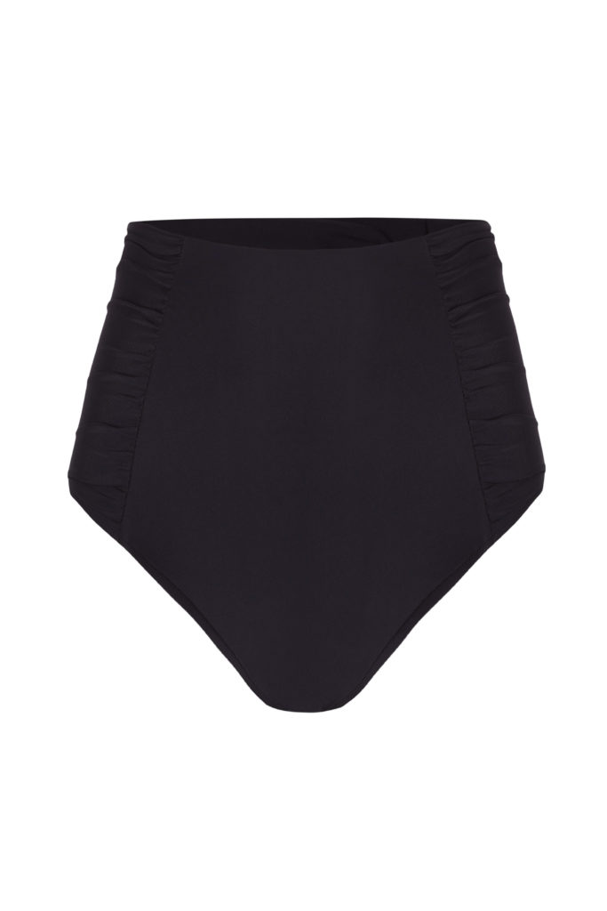 Bañador para niña en color nude con volantes María - Alawa Swimwear